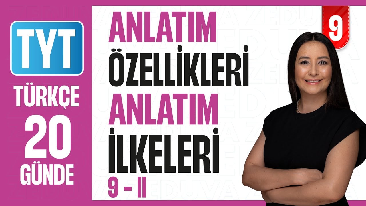 Cümlede Anlatım Özellikleri - Anlatım Bilgileri - Zemin Hazırla ...